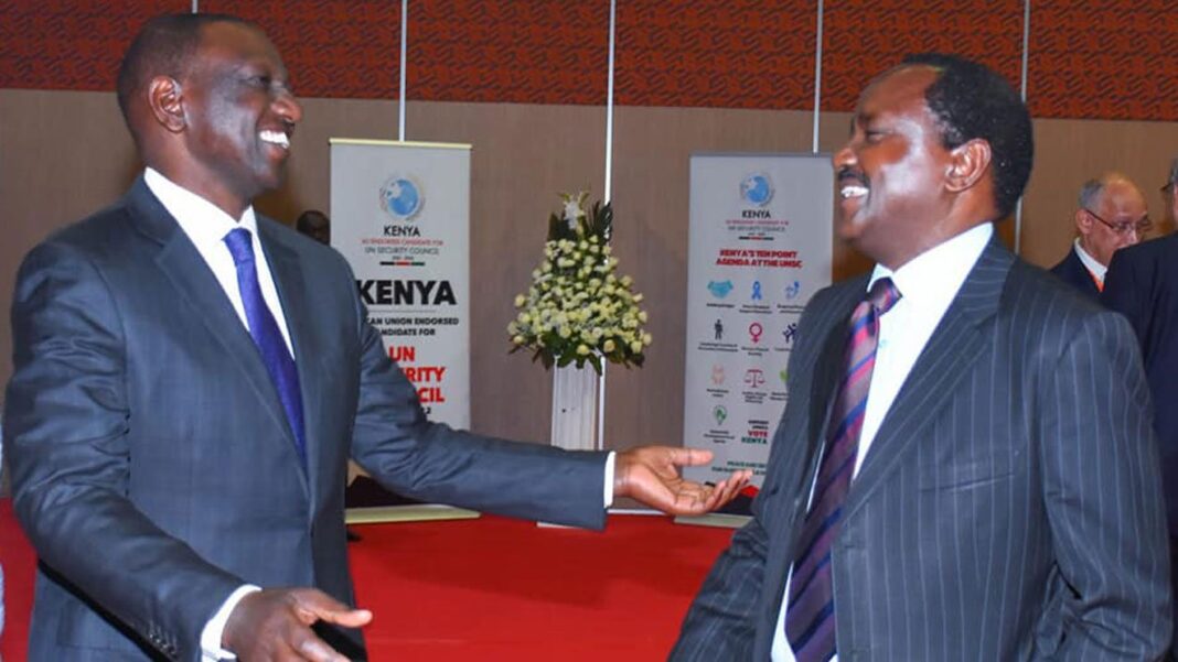 Ruto tells Kalonzo he Lost his hair because of his association with Raila