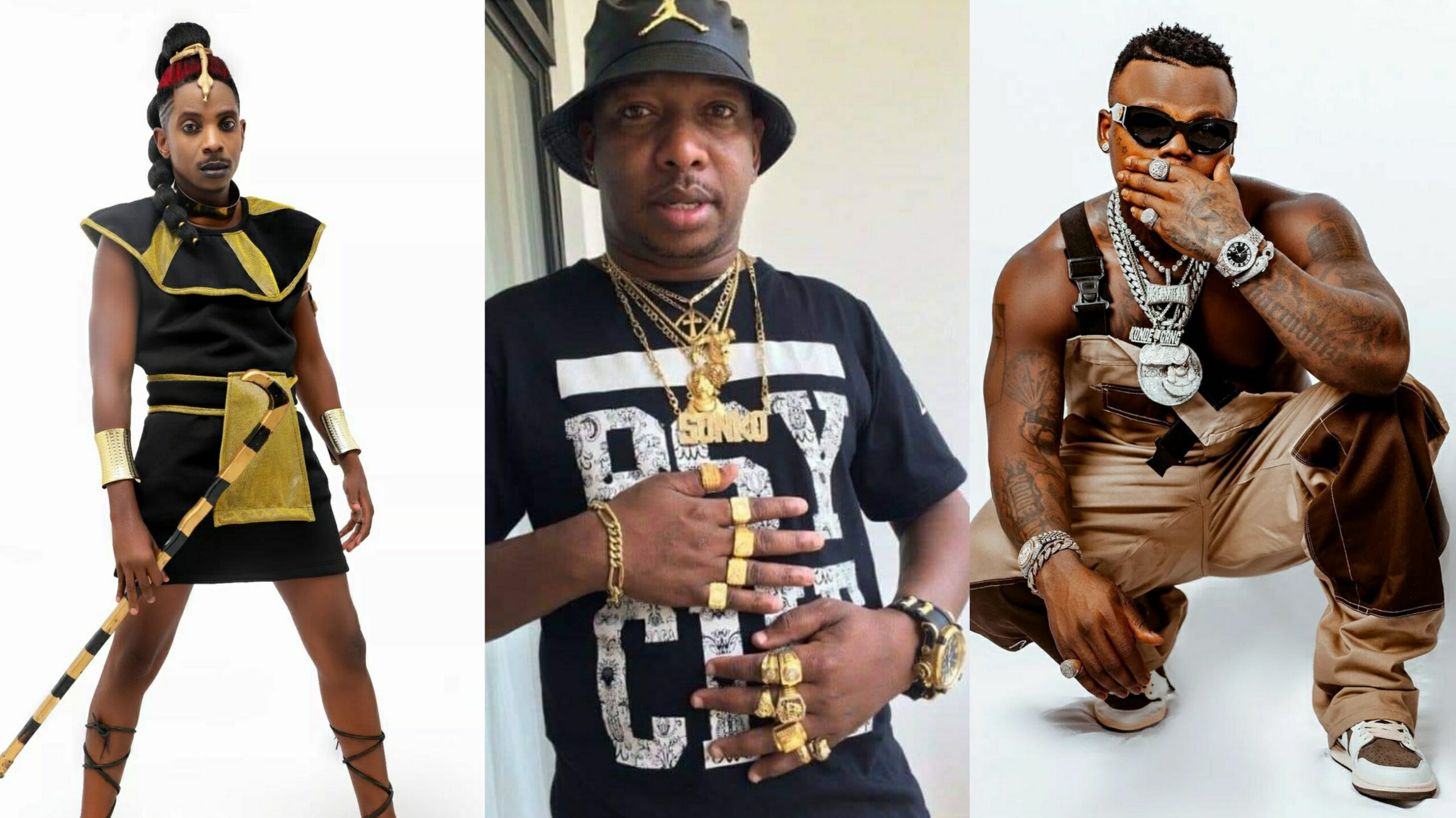 A bunch of clout chasers! Eric Omondi harmonize and Mike sonko labeled