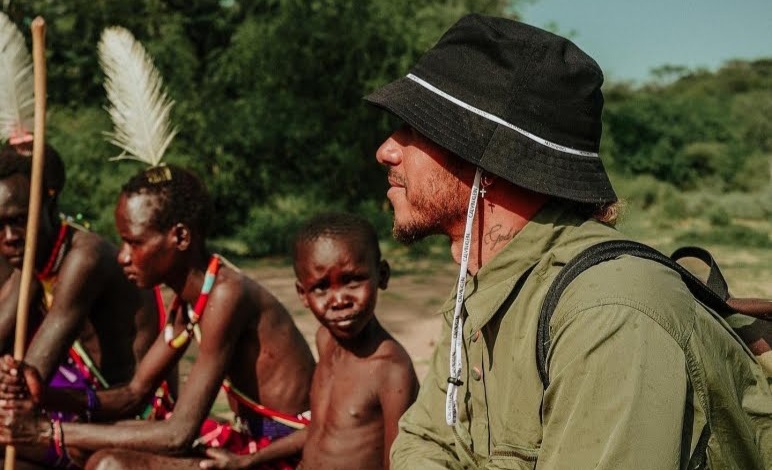 7- time Formula 1 Winner Lewis Hamilton Enjoys Summer Holiday In Kenya