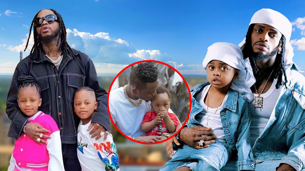 Diamond Platnumz disowns his son once again during his trip in Rwanda